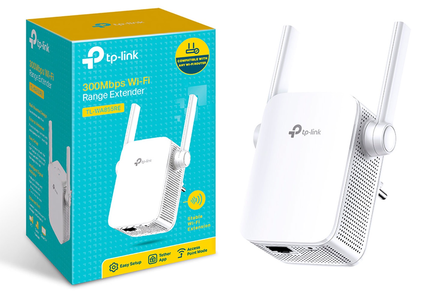 EXTENSOR DE RANGO WIFI TL-WA855RE TP-LINK – Centro de Tecnología Saul