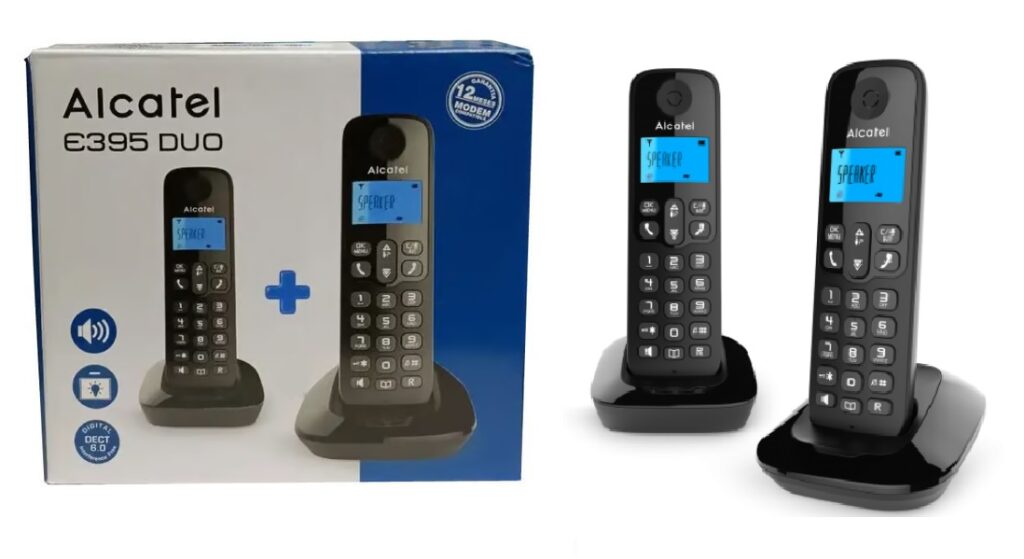 TELEFONO E395 DUO INALAMBRICO ALCATEL – Centro de Tecnología Saul